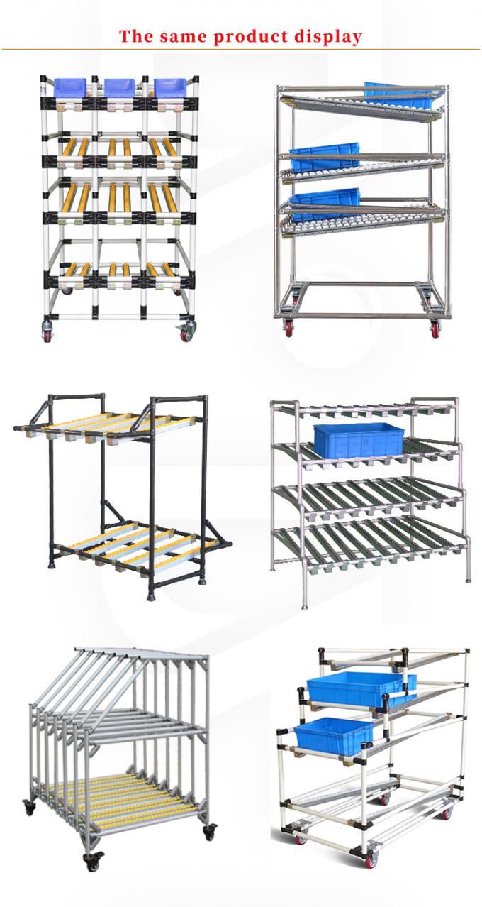 ชั้นวางระบบท่ออุตสาหกรรมแบบลีน (Lean Pipe Racking System) แบบโมดูลาร์